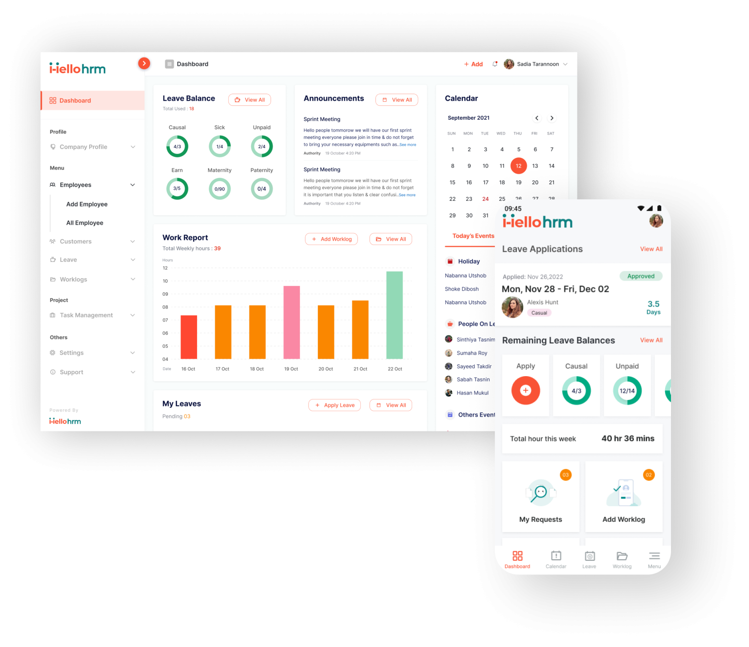 HR Software for Small and Medium Businesses - Hellohrm